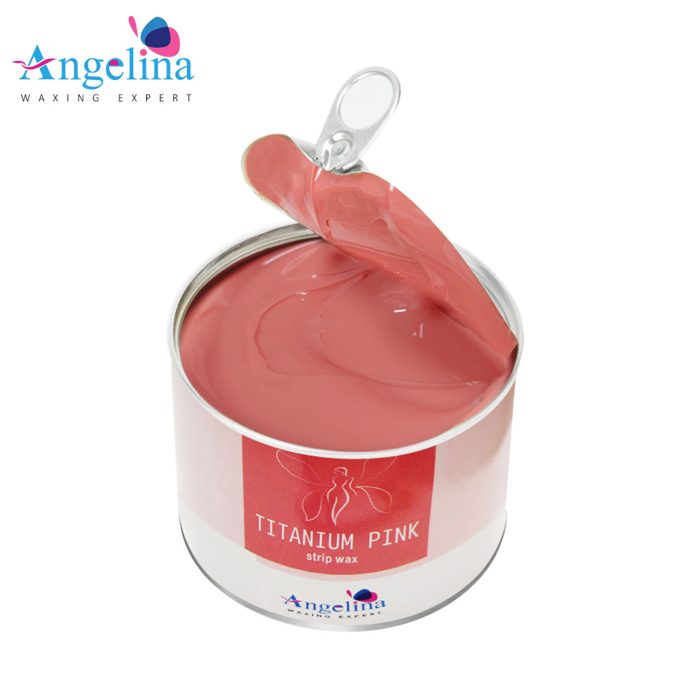 40OG TIN TITANIUM PINK STRIP WAX