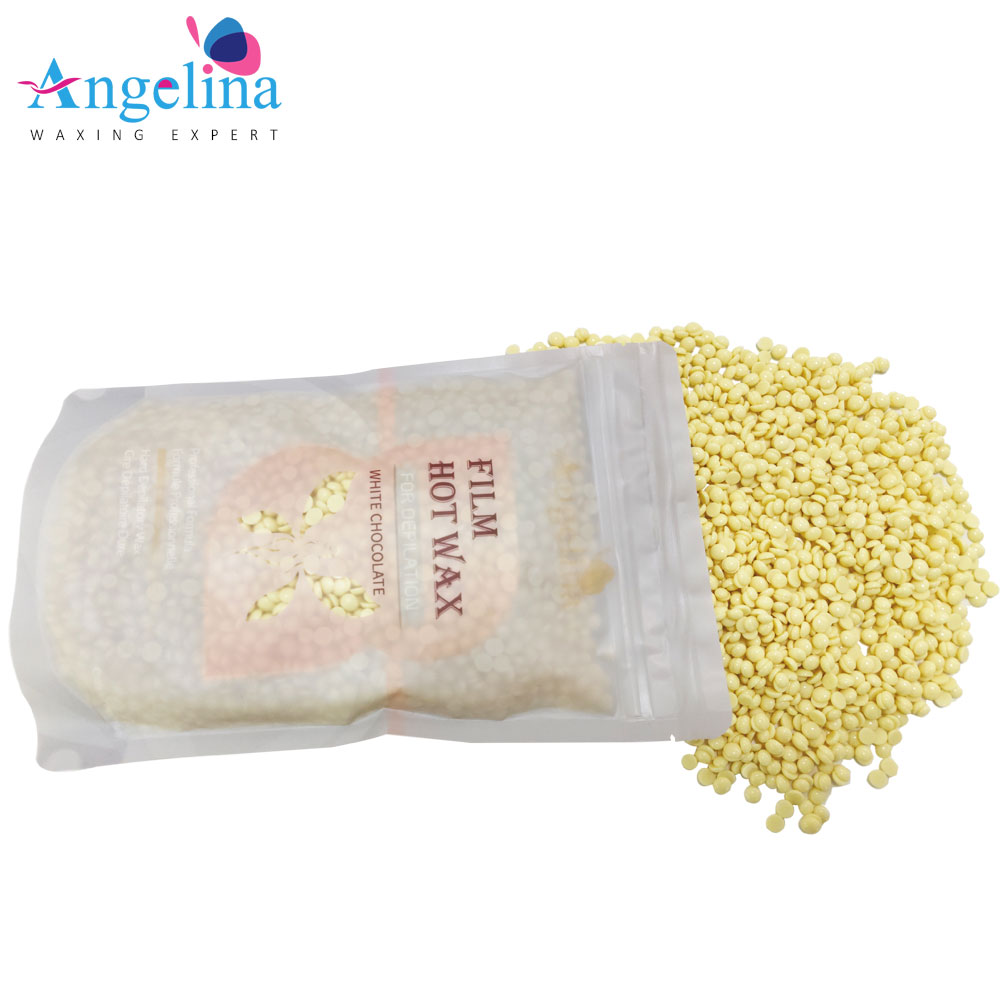 WHITE CREME HARD FILM WAX BEAD