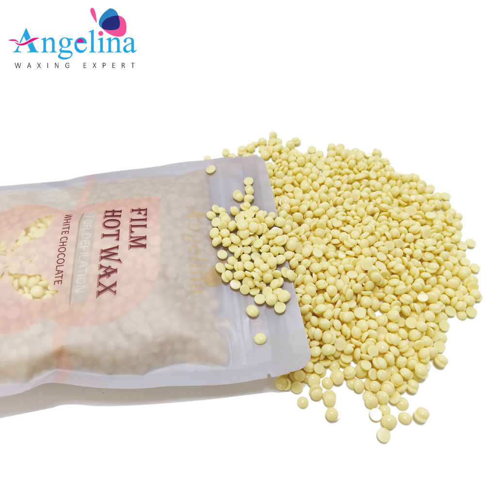 WHITE CREME HARD FILM WAX BEAD