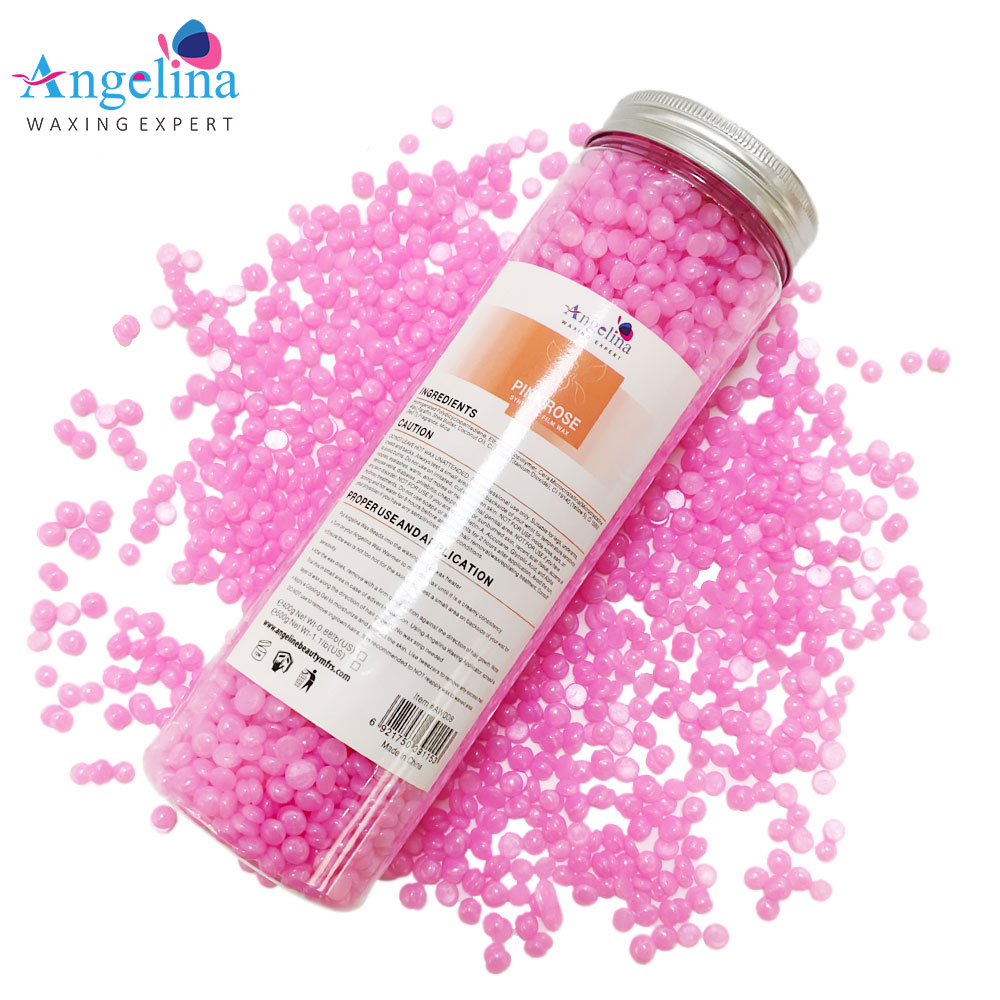 PINK ROSE SYNTHETIC FILM WAX BEAD